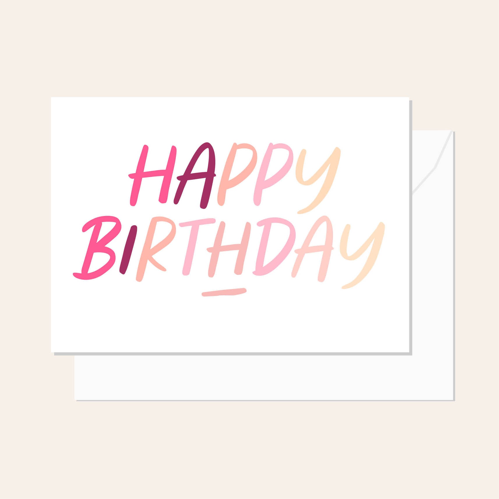 Birthday Cherry Script – Elm Paper Wholesale