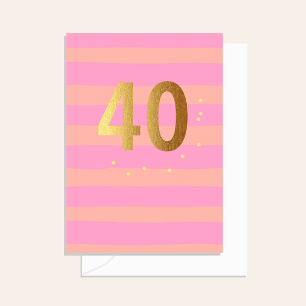 40th Stripe Sunset – Elm Paper Wholesale